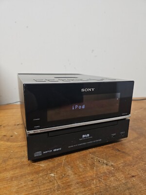 Sony Compact Disc Receiver HCD-BX70DBi CD Player DAB Radio iPod Dock ...
