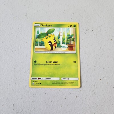 Sunkern 7/236 Sun & Moon Cosmic Eclipse Common Pokemon Card 2019 | eBay