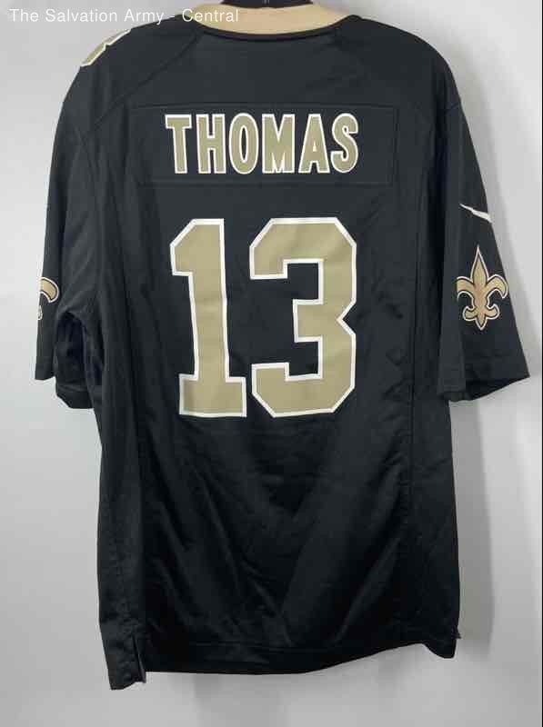 Nike Mens Black New Orleans Saints Michael Thomas 13 Football-NFL ...
