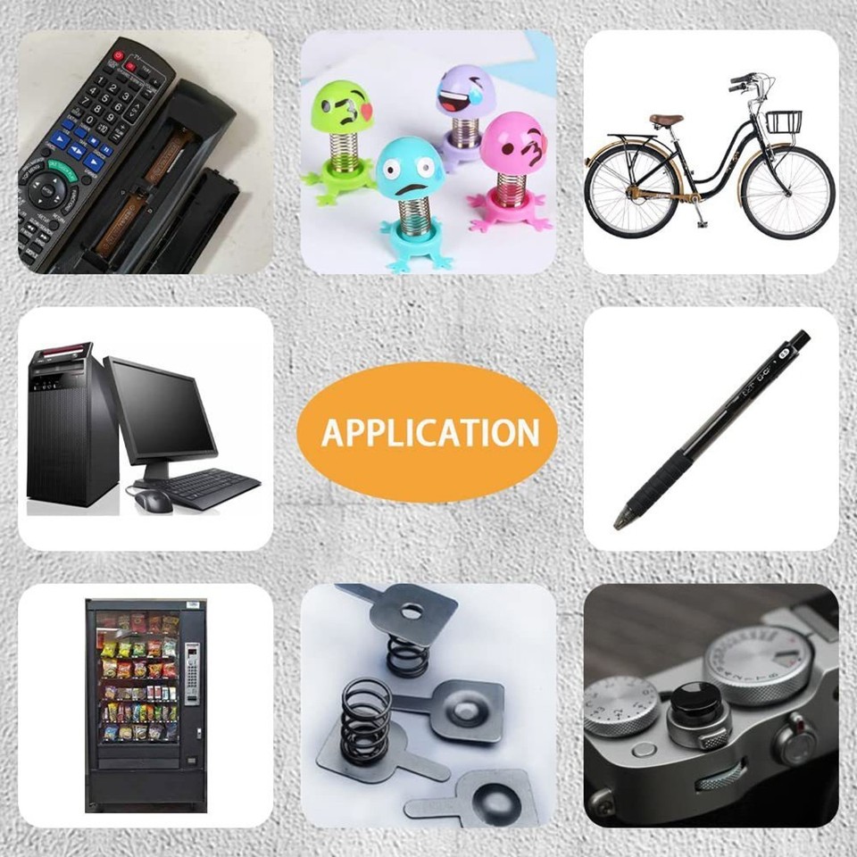 Compression Springs Set of 300 Pcs with 23 Sizes for Electronics and ...