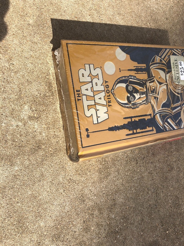 The Star Wars Trilogy 3 books in 1 leatherbound Golden C3PO Cover ...