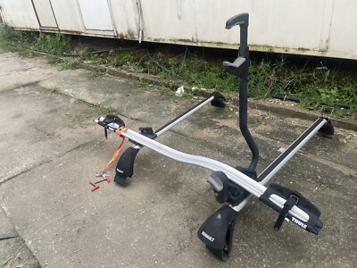 2013 - 2019 Renault Clio 5dr Hatch X98 FACTORY ROOF RACKS W THULE BIKE ...