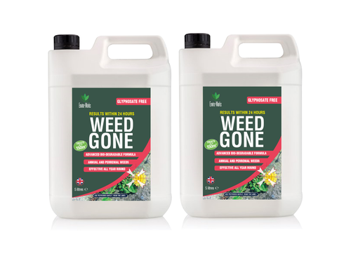 Weed Gone Weedkiller 2 x 5 Litre Ready to Use Weed Killer Fast Acting ...