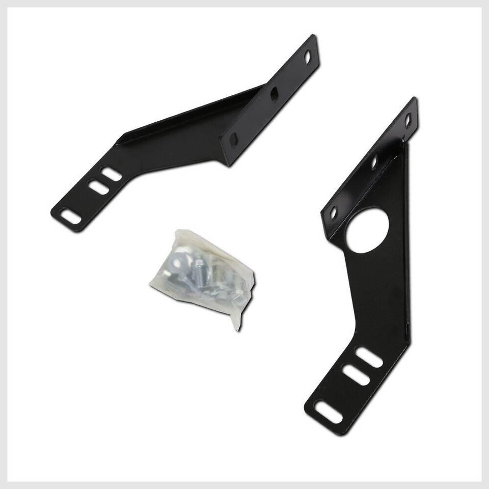 Black 1.25" Mild Steel Tubular Rear Bumper Protector Guard for 06-12 ...