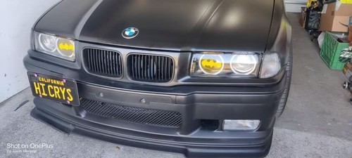 BMW E36 running lights decorative crosses BATMAN style for headlights ...