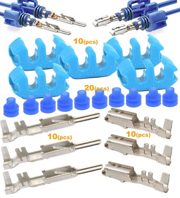 Delphi Metri-pack 280 Male,Female Terminal 10-12 GA ,Blue Seal,TPA ...