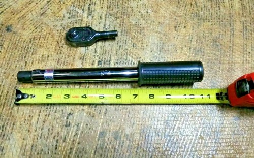 Snap On Interchangeable Head Torque Wrench (QC2P75) w/Ratchet Head ...