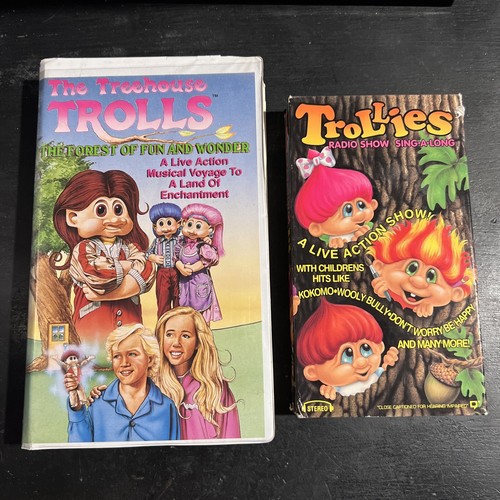 The Treehouse Trolls Forest Of Fun And Wonder & Trollies Radio Show VHS ...
