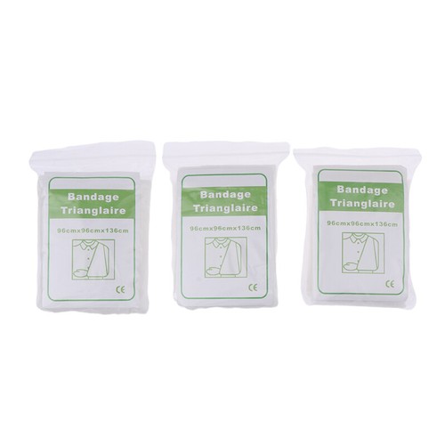 1Bag Medical Triangular Bandag Fracture Fixation Bandage First Aid ...