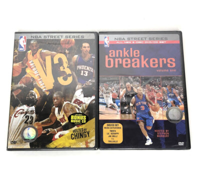 NEW NBA Street Series DVD LOT Ankle Breakers Volume One & Volume Three ...