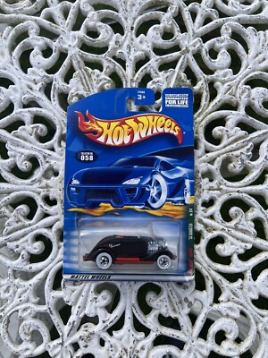 Hot Wheels Rat Rods Series (2001) Black '33 Roadster Toy Car | eBay