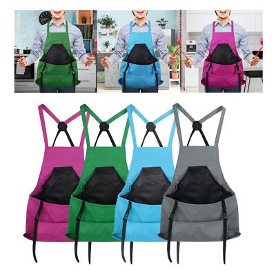Gardening Apron Quick Release Pocket Adjustable Shoulder Strap Garden ...