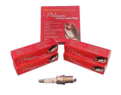 NEW TRI POWER PLATINUM SPARK PLUG PART TPP013 (4) - FREE AU POST | eBay