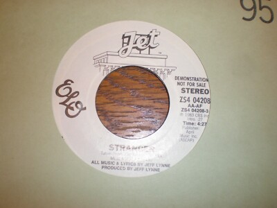 ELO 45 Stranger PROMO JET | eBay.de