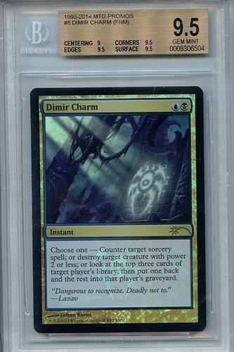 MTG Dimir Charm BGS 9.5 Gem Mint MTG Foil Promos Amricons 6504 | eBay.de
