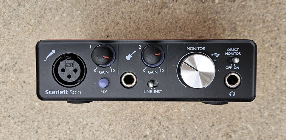 Focusrite Scarlett Solo 2nd Gen USB Audio Interface | eBay
