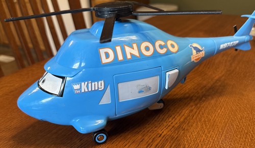 Dinoco The King Helicopter Large Plastic Talking Toy Tested Works | eBay
