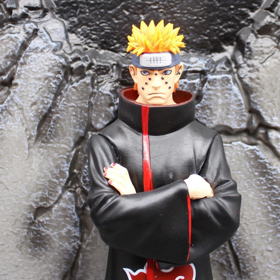 Naruto Shippuden Akatsuki Figure Set 37cm 6pc Itachi Madara Konan Hidan ...