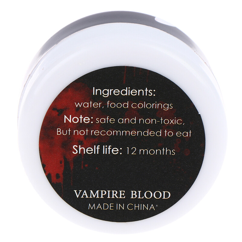 Thick Blood Fake Clot Blood Gel Makeup Vampires Scars For Halloween ...