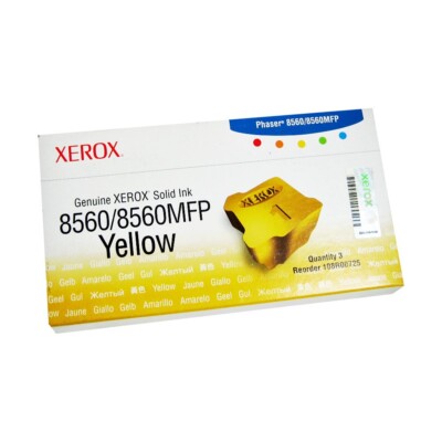 Genuine Xerox 8560/8560MFP Yellow Solid Ink Toner Cartridge Phaser ...
