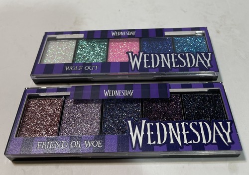 Hard Candy X Wednesday Addams Eyeshadow Palette WOLF OUT-FRIEND OR WOE ...