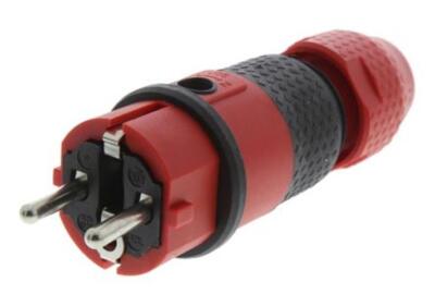 1 x ABL Sursum French / German Mains Plug CEE 7/7 German Schuko ...