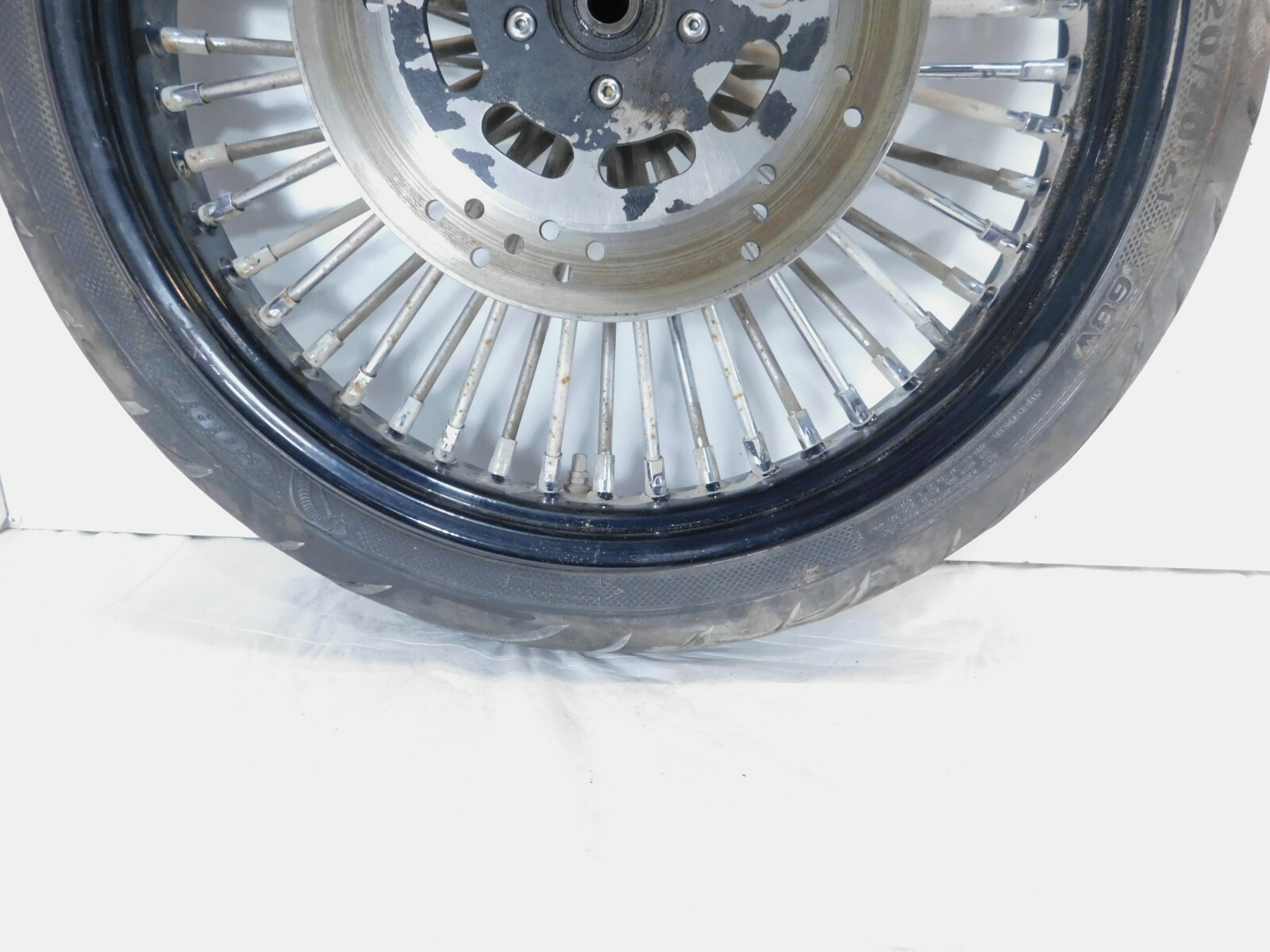 Harley Softail Night Train & Deuce / Dyna Wide Glide 21" Laced Front ...