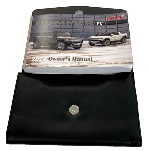 Owner Manual For 2024 GMC Hummer EV Pickup/SUV , Owner's Manual ...