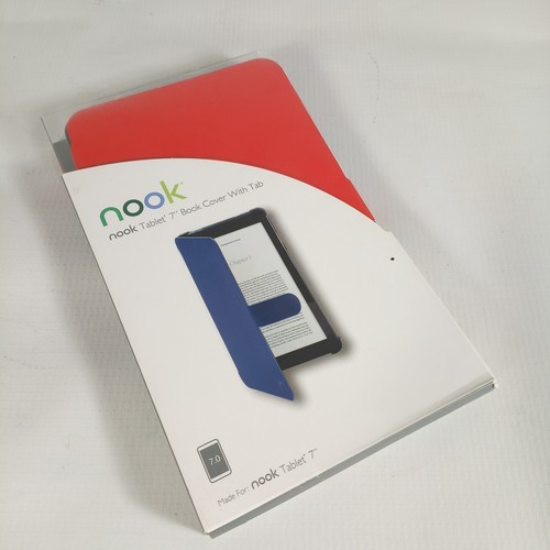 Nook Tablet 7 Book Cover Mandarin Red MSRP $22+ | eBay