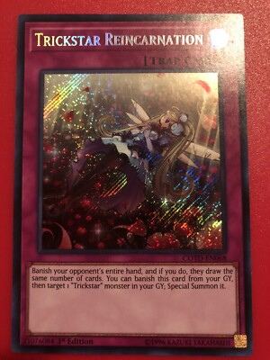 Trickstar Reincarnation COTD-EN068 Secret Rare 1st NM Yugioh | eBay