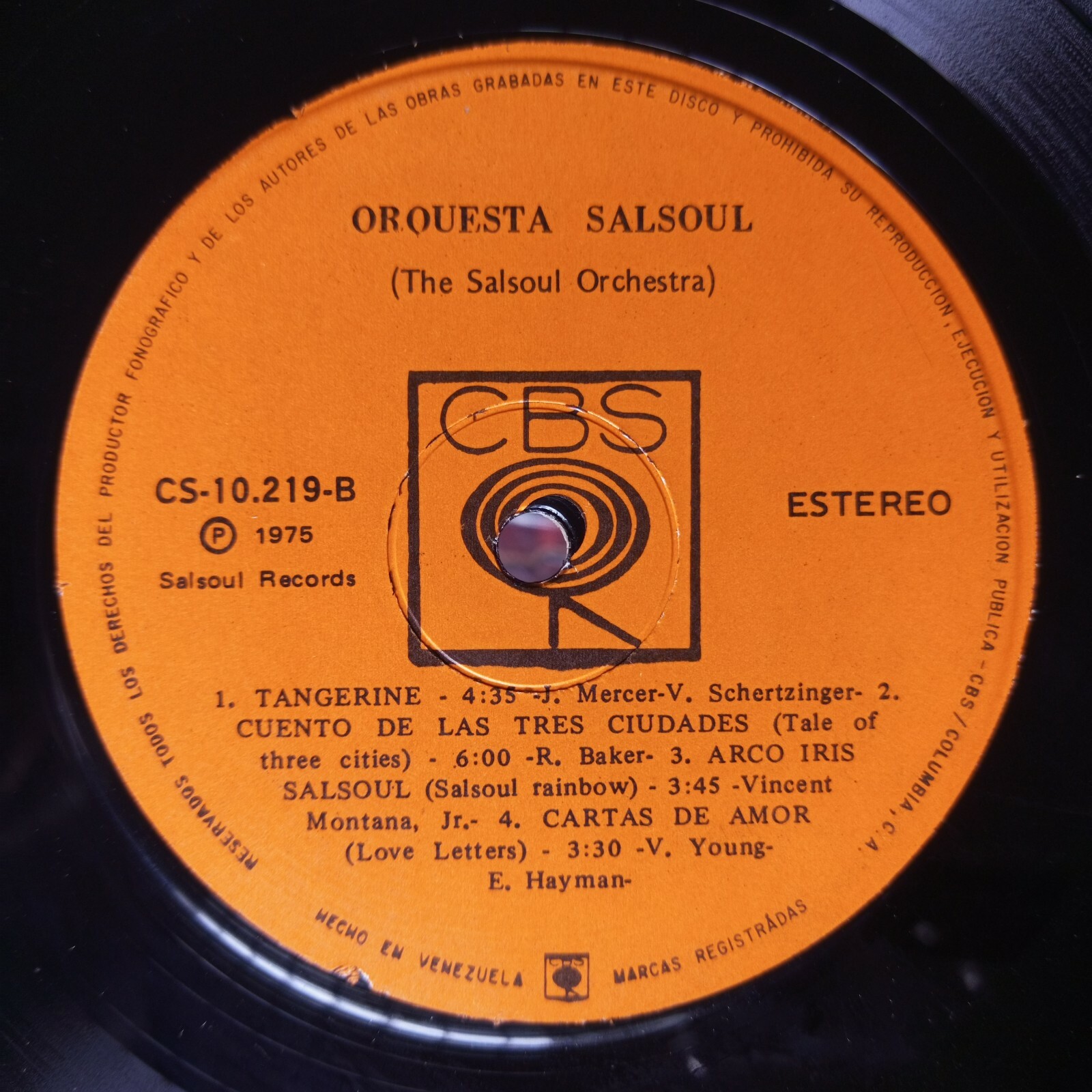 The Salsoul Orchestra [1975] Vinyl LP Funk Soul Disco CBS Records ...