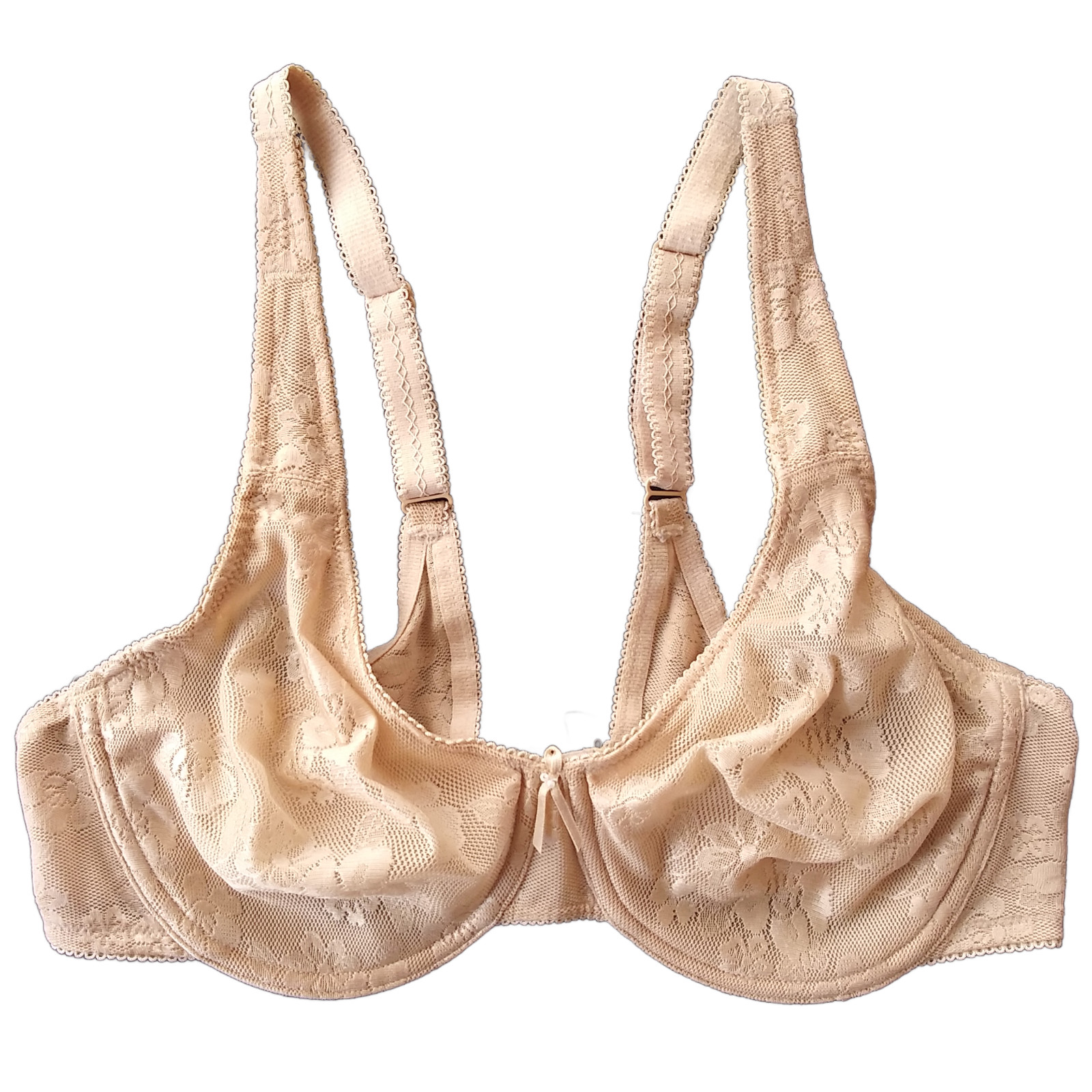 Wacoal Full Figure Underwire Lined Jacquard Lace Soft… - Gem