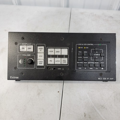 Extron 226 Control Panel with AAP MLC 226 IP and Sys | eBay