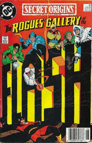 Secret Origins #41 Rogues Gallery of The Flash DC Comics 1989 Mike ...