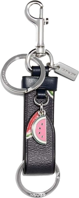 NWT NEW COACH Trigger Snap Bag Charm With Watermelon Print Style | eBay