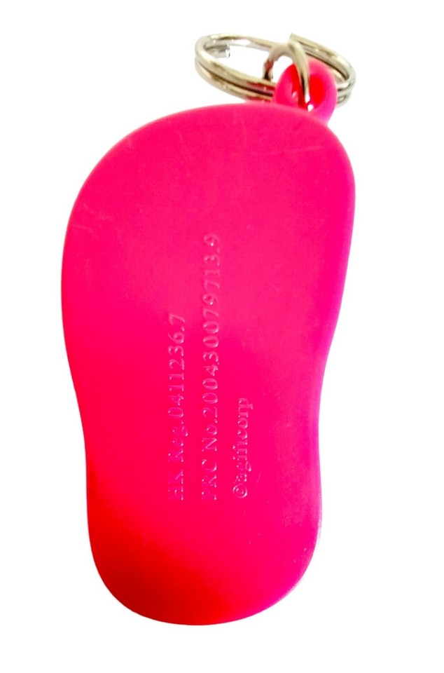 Bahamas Sand Flip Flop Keychain Plastic Beach Sandal Island Souvenir ...