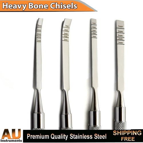 Dental Implant Heavy Bone Chisels Oral Surgery Osteotome Lab ...