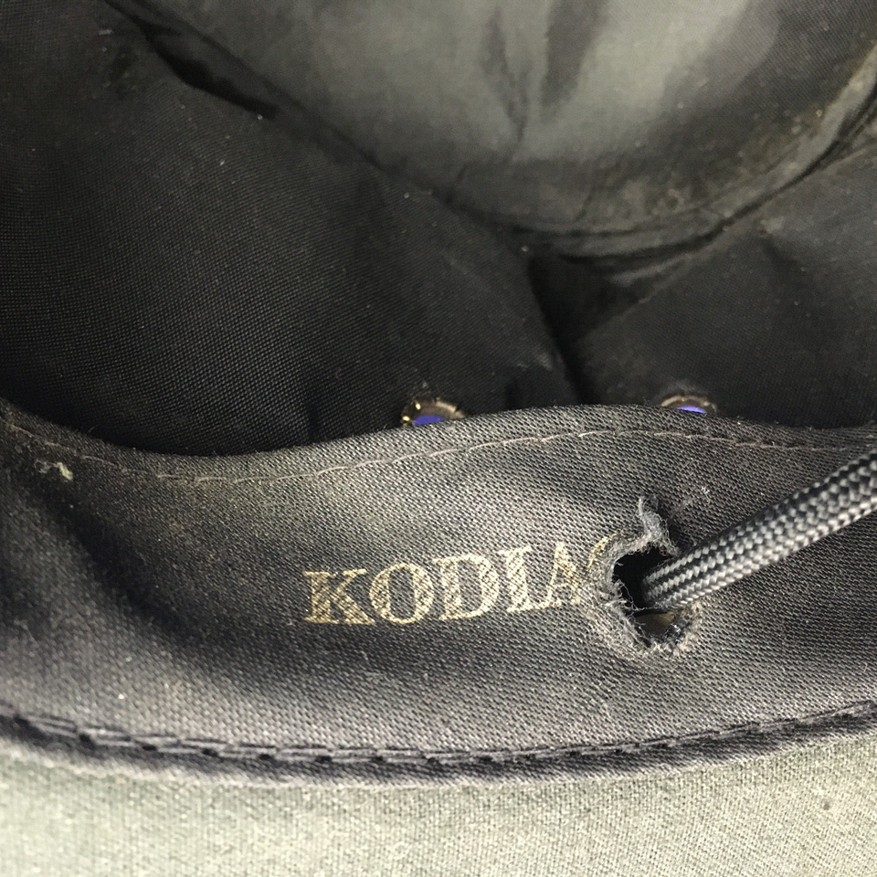 Outback Kodiak Mens Hat Wide Brimmed Leather With Chin Strap | eBay