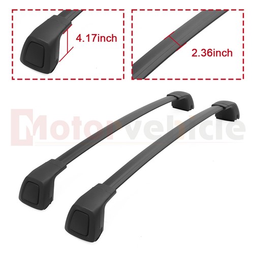 Lockable Cross Bars For VW Volkswagen ID.4 ID4 2021-2025 Roof Rack Rail ...