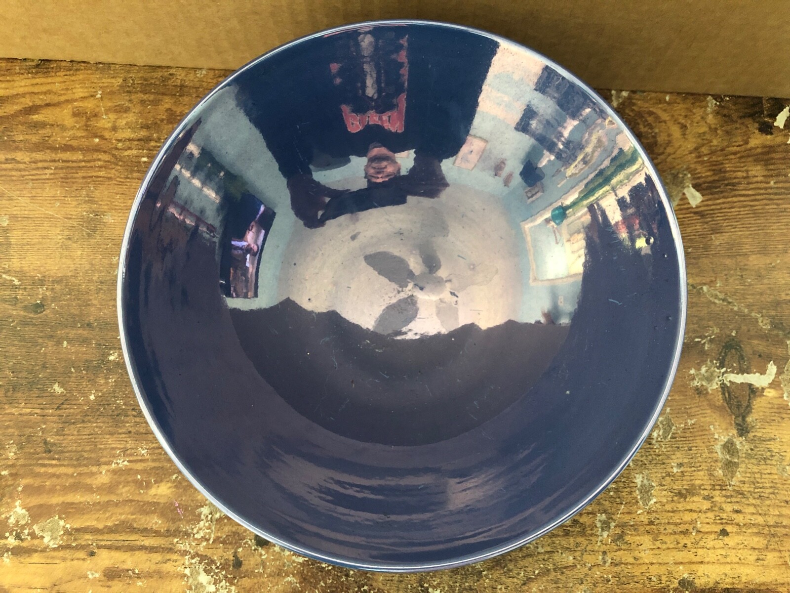 Vintage COWAN POTTERY Cobalt Blue Bowl | eBay