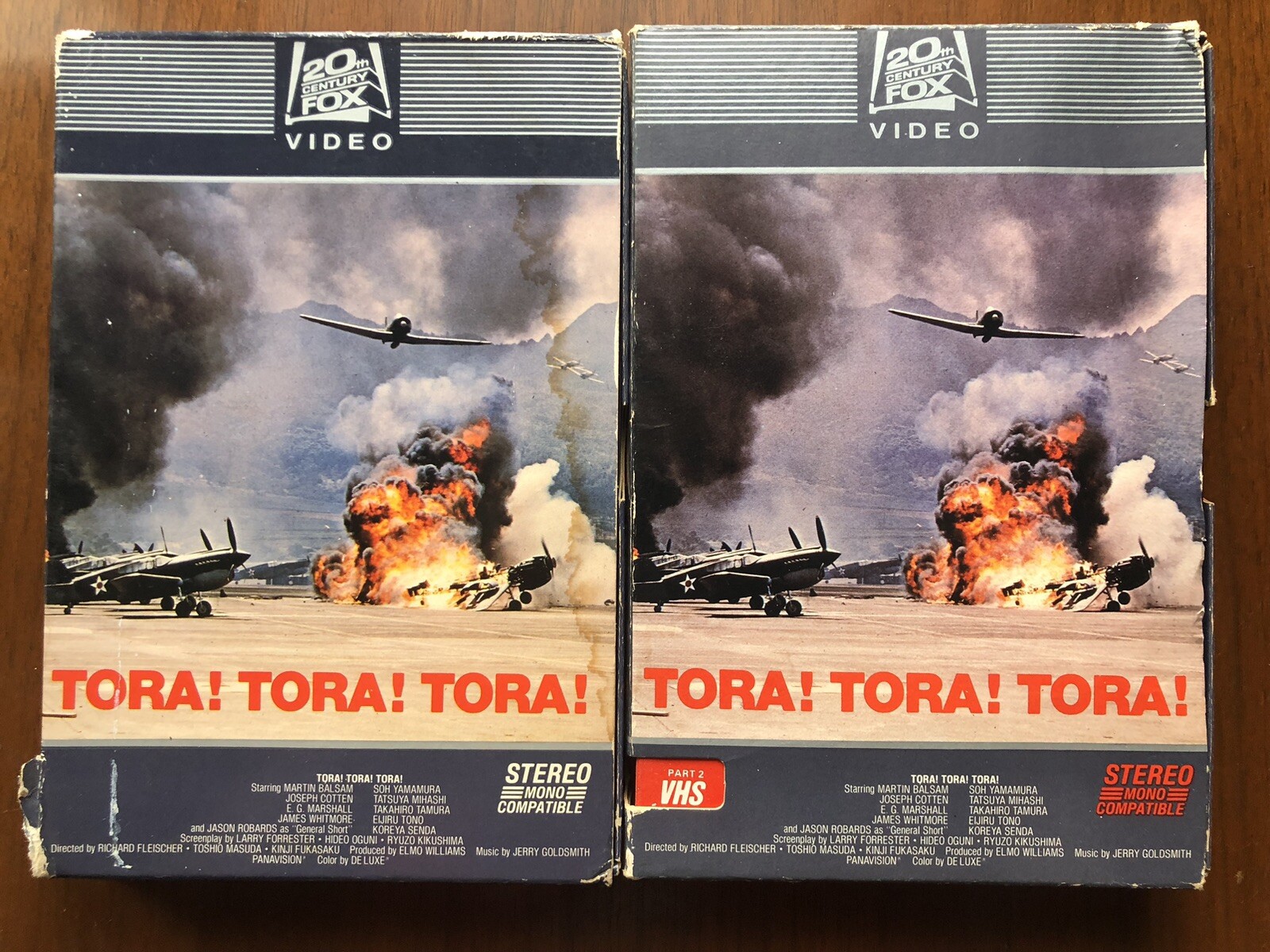 Tora! Tora! Tora! Fox Big Box VHS Pt1&2 1982 | eBay