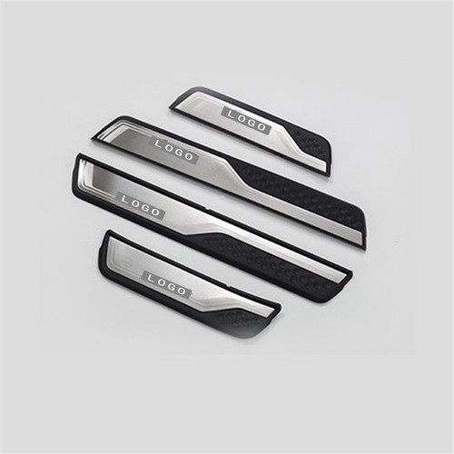 3M Tap Stainless Steel Door Sill Scuff Plate Set Kit FOR HONDA CR-V CRV ...