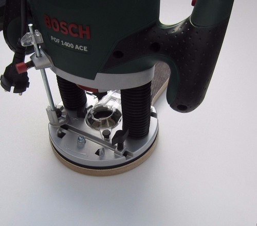 Kreisfix Fräszirkel Oberfräse Fräschablone Bosch POF 1200/1400 3cm ...