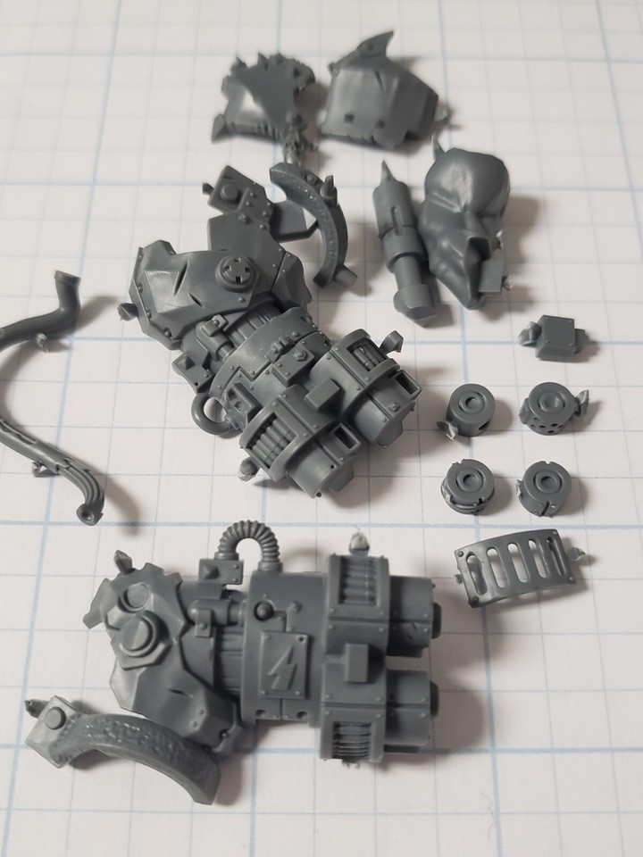 40k Ork Bits Ghazghkull Thraka Mork's Roar Cannon Gun w/Arm | eBay