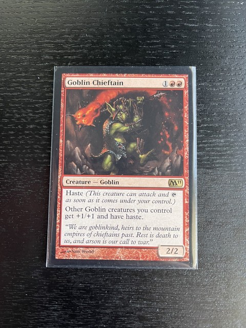 MTG Goblin Chieftain Magic 2011 141/249 Regular Rare for sale online | eBay