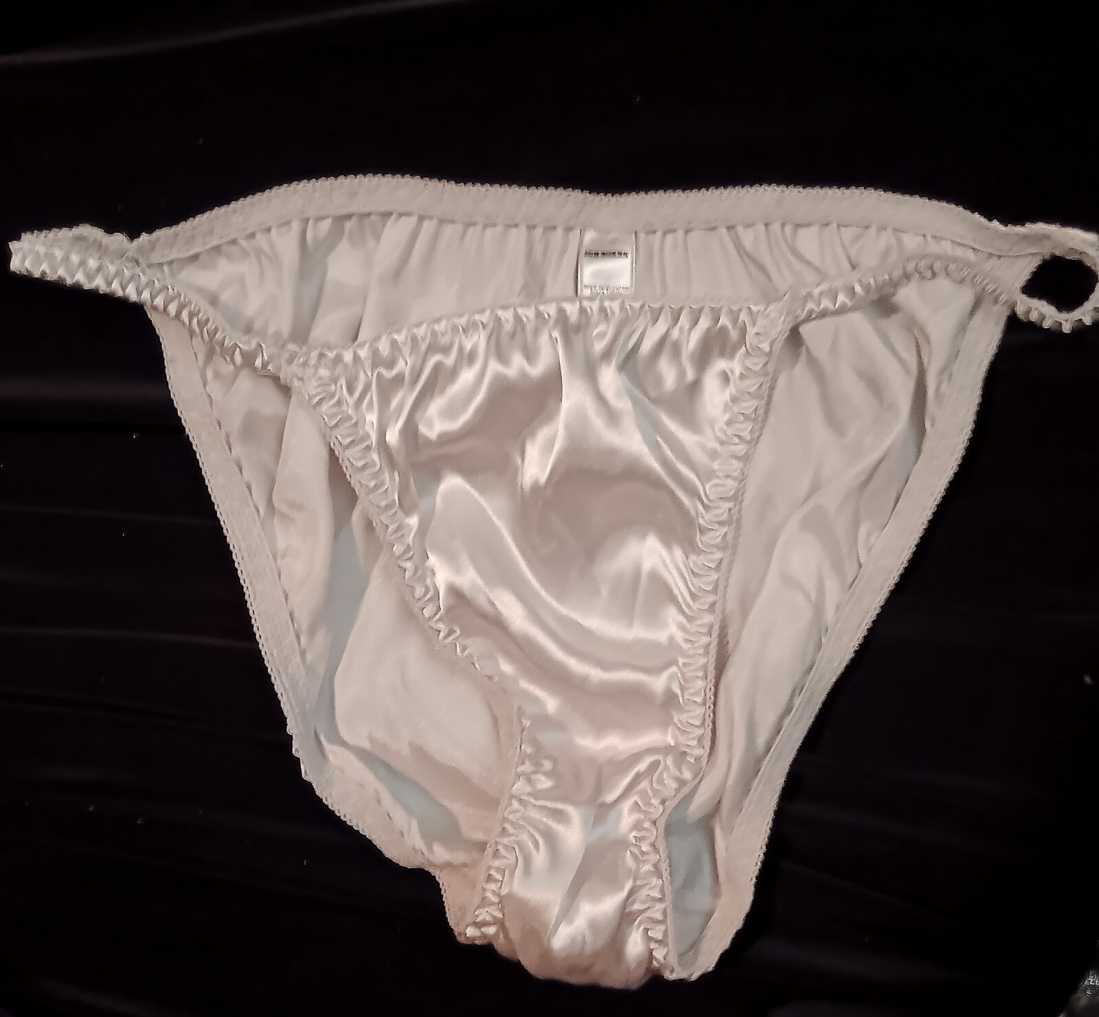 Vintage Satin-Like String Bikini Panties, Joe Boxer, NWOT, size 7 ...