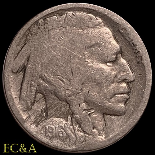 1916 BUFFALO NICKEL FS-101 DDO VERY RARE, SELDOM SEEN MINT ERROR ...