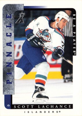 1996 Pinnacle Be a Player #27 Scott Lachance New York Islanders | eBay
