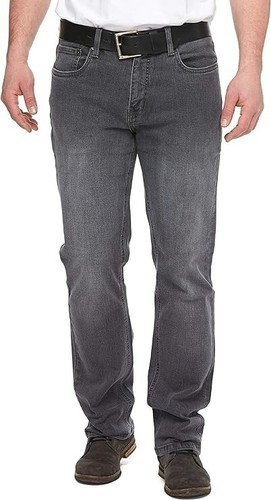 Urban Star Men's Stretch Relaxed Fit Straight Leg Jeans GRAY 32X30 | eBay