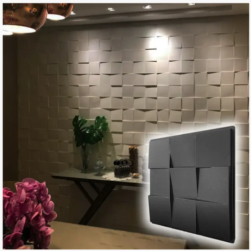 3D Decorative wall panels ABS Plastic molds for Plaster Gypsum ...